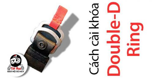 Hướng dẫn sử dụng khóa Double D-Ring trên nón bảo hiểm fullface